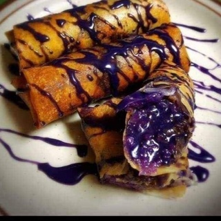 Ube Turon Malagkit with Cheese and Pandan Flavor at 12.00 from Quezon ...