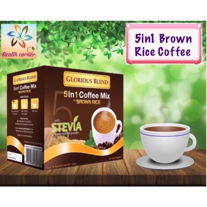 Glorious Blend 5in1 Brown Rice Coffee Mix at 136.00 from City of ...