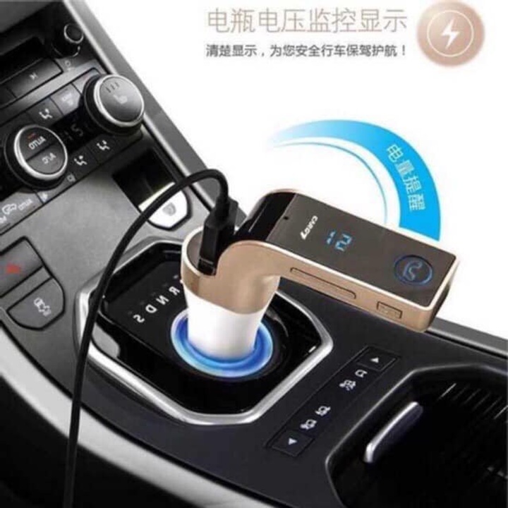 Car G7 Wireless Bluetooth FM Transmitter Modulator Car MP3 Player with ...