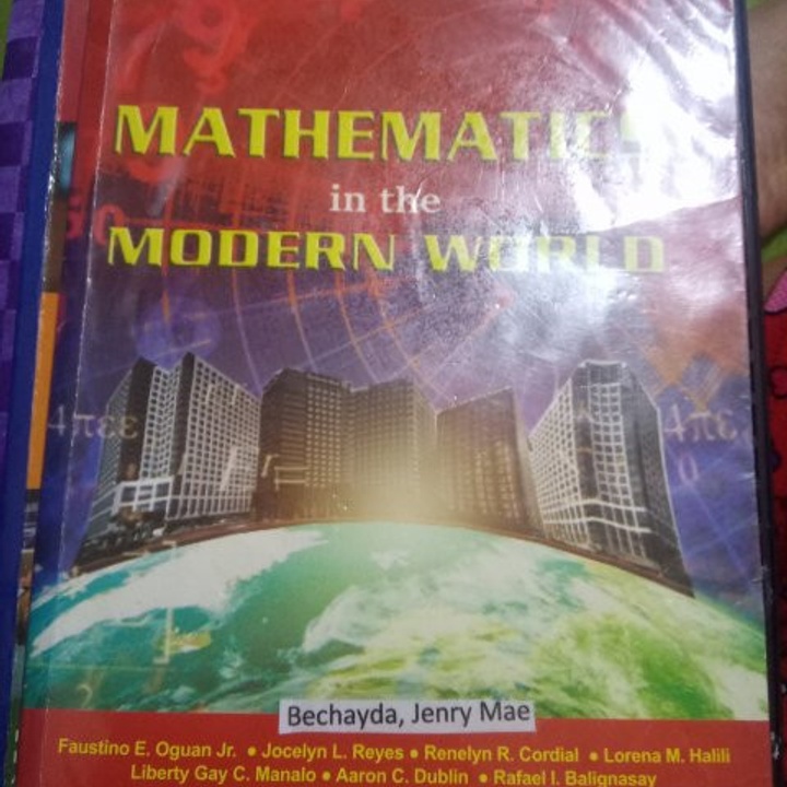 Mathematics In Modern World At 250 00 From Rizal LookingFour Buy 