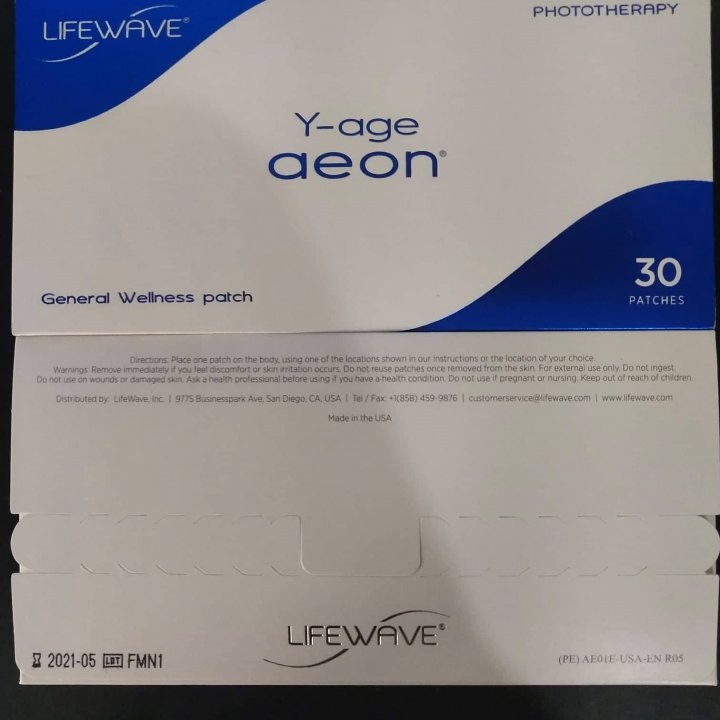 Y-age Aeon ANTI-STRESS Patch at 4067.00 from City of Caloocan ...