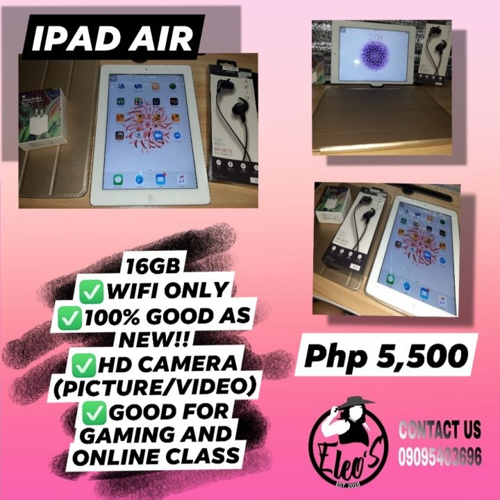 IPAD WIFI ONLY 16GB SILVER At 5500 00 From South Cotabato LookingFour Buy Sell Online ipad-wifi-only-16gb-silver-at-5500-00-from-south-cotabato-lookingfour-buy-sell-online