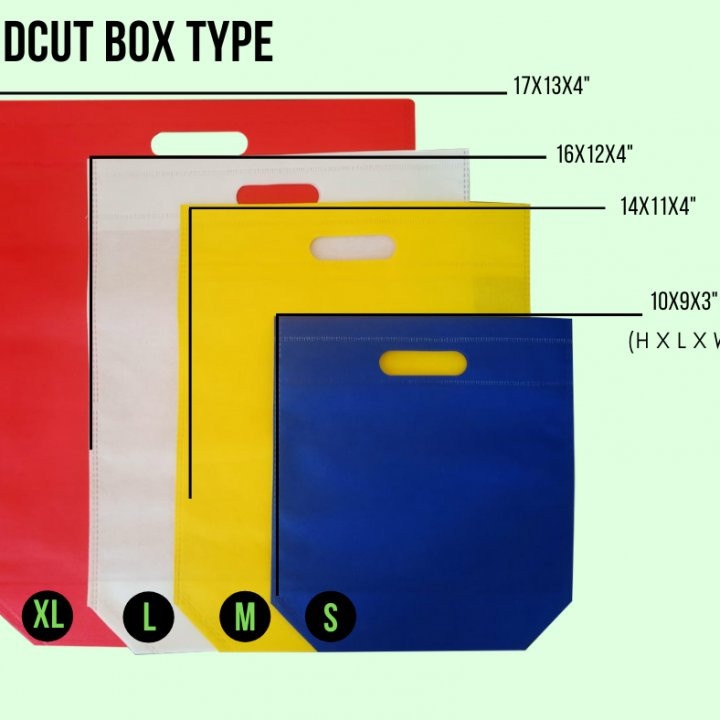 ECOBAG -DCUT BOXTYPE at 7.00 from Cavite. | LookingFour Buy & Sell Online
