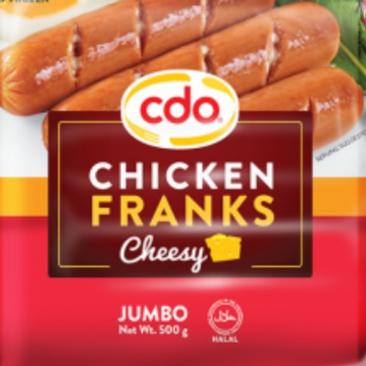 CDO Chicken Franks Cheesy Jumbo 500g at 87.50 from City of Caloocan ... CDO Chicken Franks Cheesy Jumbo 500g at 87.50 from City of Caloocan ...