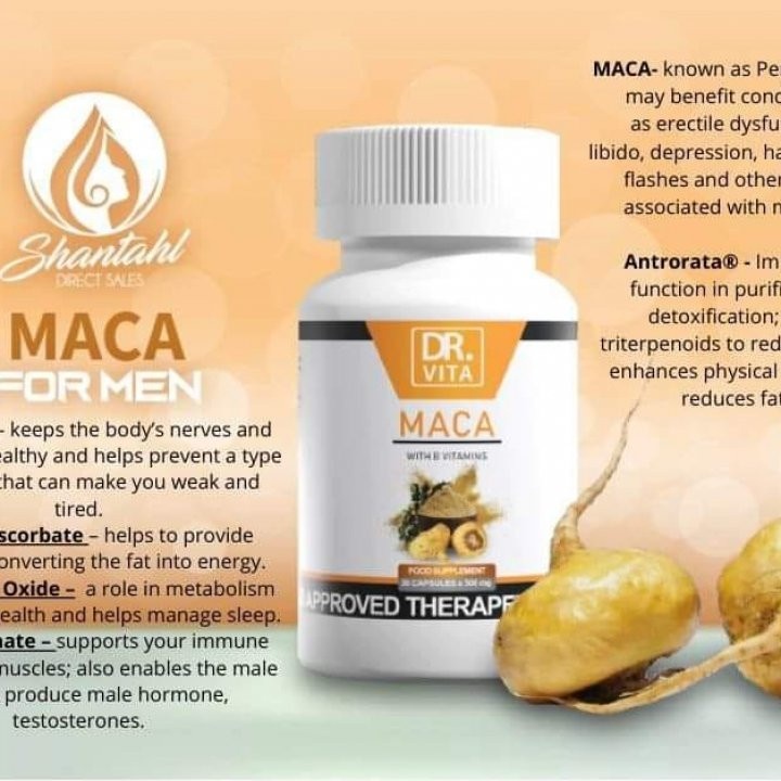 Dr Vita Maca With B Vitamins At 87500 From Cebu Lookingfour Buy And Sell Online