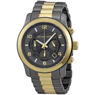 Michael Kors Chronograph Quartz Gunmetal Dial Men's Watch (MK 8160 ...