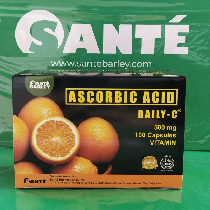 Sante Daily C in 500mg 1 Box 100pcs vegetable capsules at 750.00 from ...