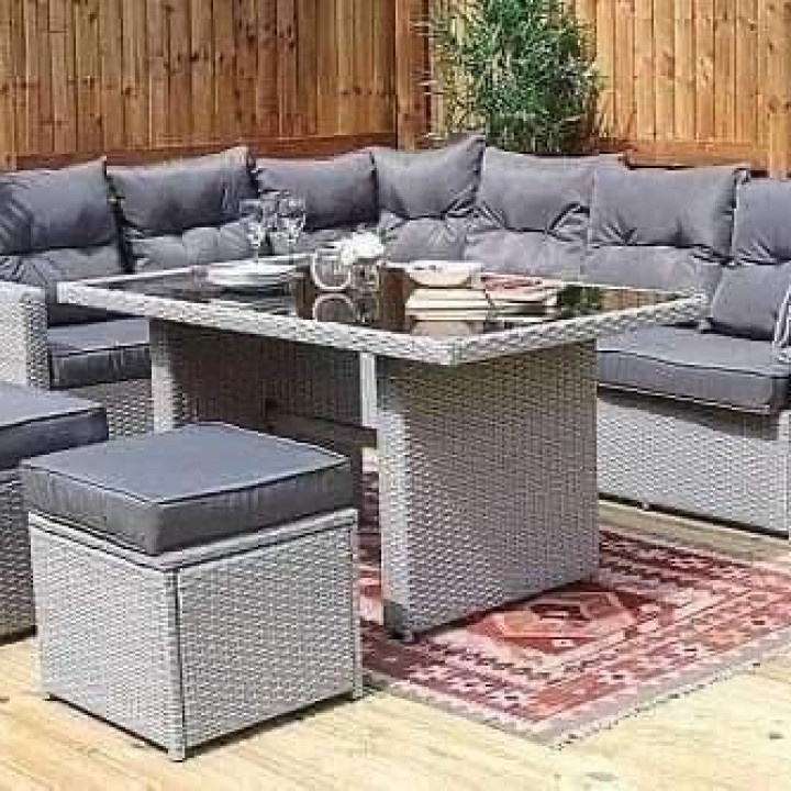 Synthetic Rattan L Shape Sala Set at 53000.00 from City of Valenzuela ...
