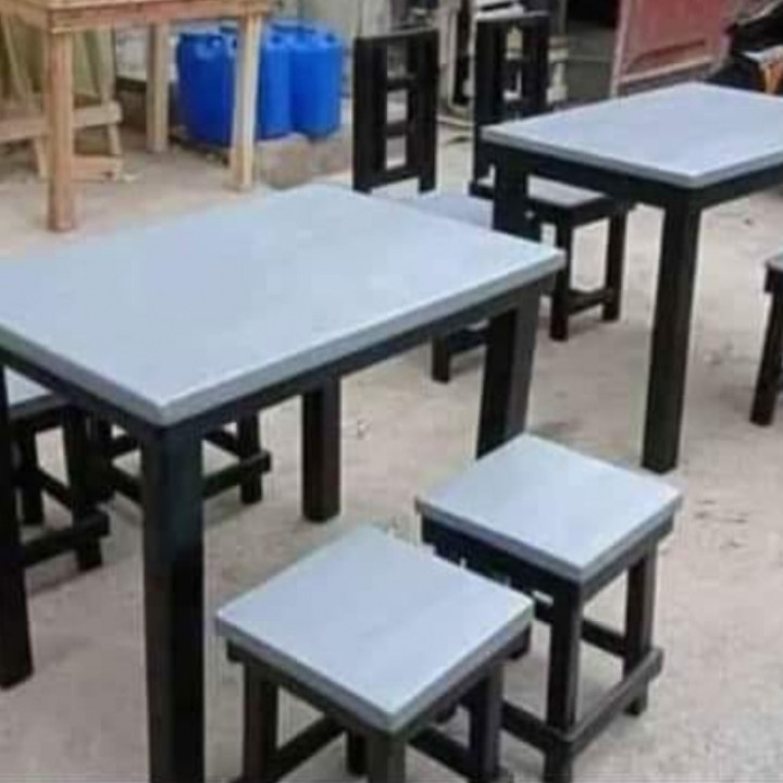 RESTO TABLE AND STOOLS MADE TO ORDER at 3500.00 from Quezon City ...