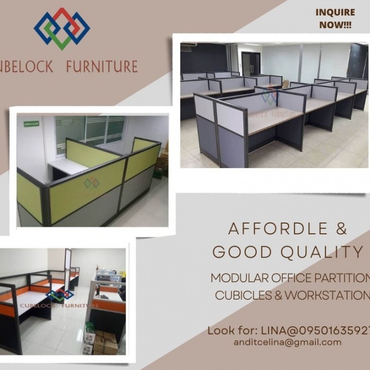 Modular Office Cubicles & Workstation at 320.00 from City of Pasig ...