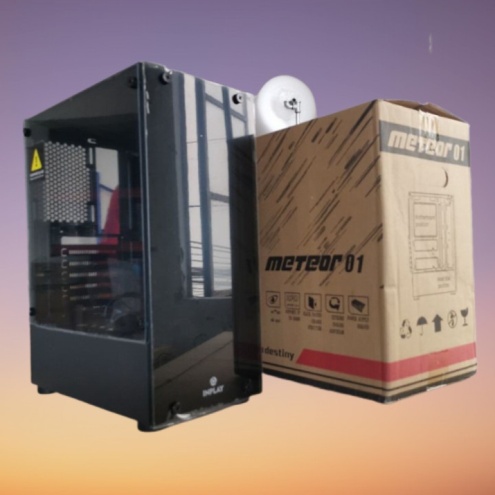 INPAY METEOR 01 ATX CASE l TEMPERED GLASS FRONT at 980.00 from City of ...
