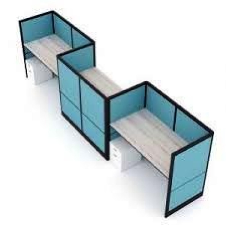 workstation cubicle / linear workstation / office partition at 5500.00 ...