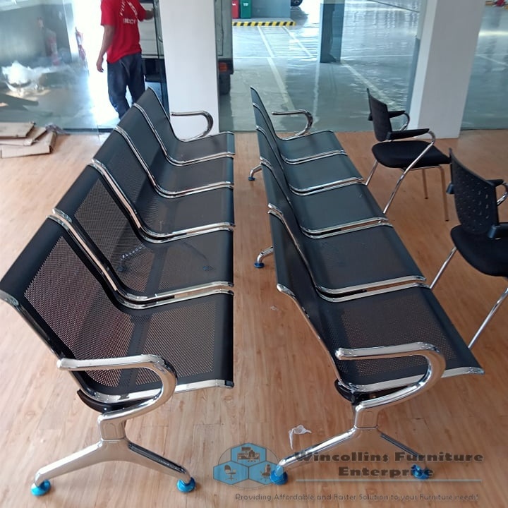 5 seater metal gang chair / Terminal chair at 8500.00 from City of ...