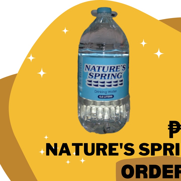Nature's Spring 6.6L at 62.00 from Quezon City. | LookingFour Buy ...