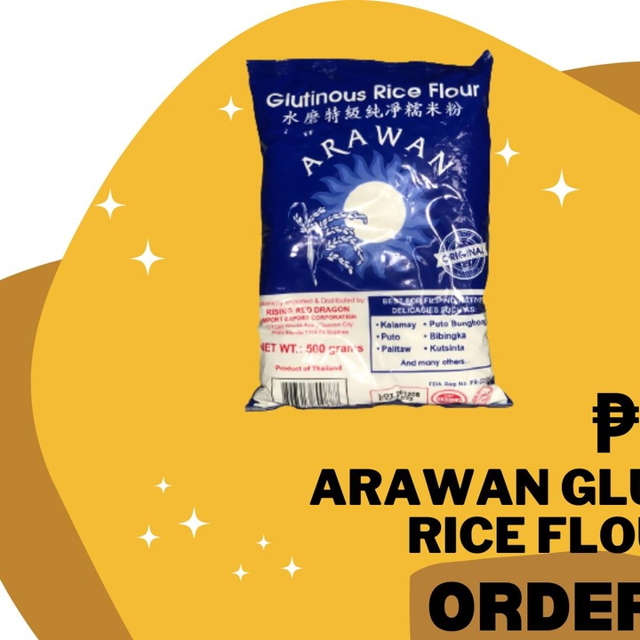 Arawan Glutinous Rice Flour 500g at 55.00 from Quezon City ...
