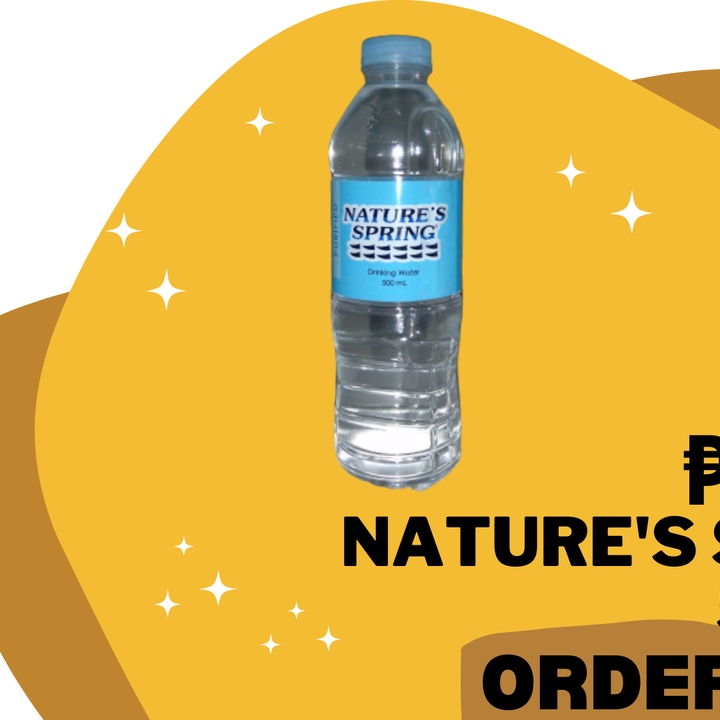 Nature's Spring 500ml at 15.00 from Quezon City. | LookingFour Buy ...