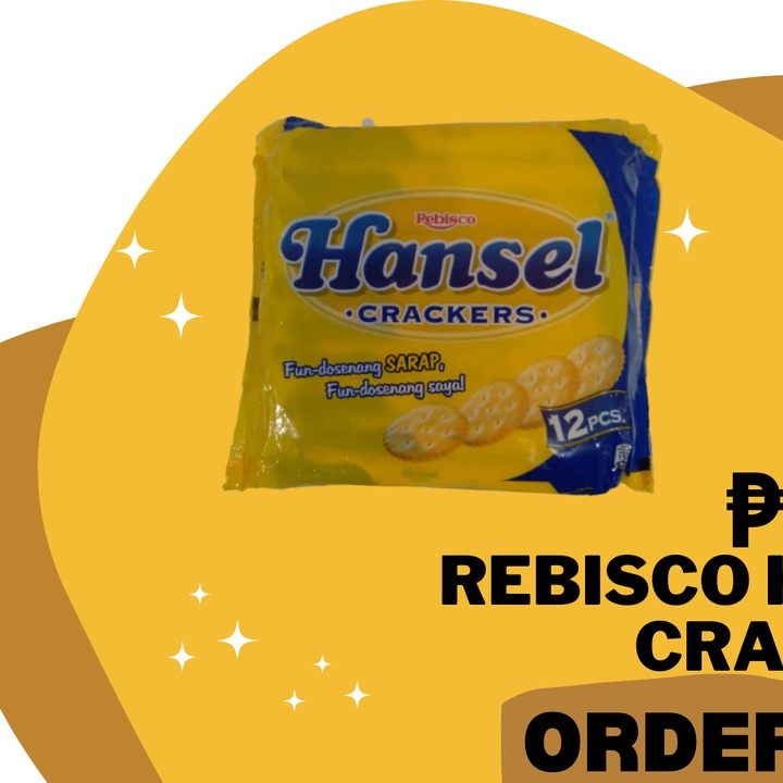 Rebisco Hansel Crackers at 60.00 from Quezon City. | LookingFour Buy ...