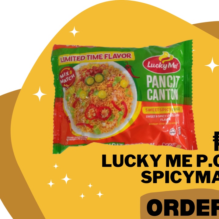 Lucky Me Pancit Canton Sweetspicymansi 79g at 16.00 from Quezon City. | LookingFour Buy & Sell ...