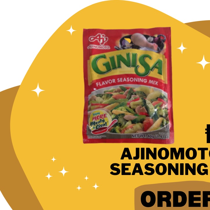 Ajinomoto Ginisa Seasoning Mix 40g at 13.00 from Quezon City ...
