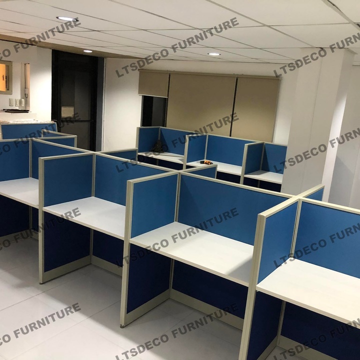 Modular table Office Partition/Bpo Cubicle Office furniture at 5500.00 ...