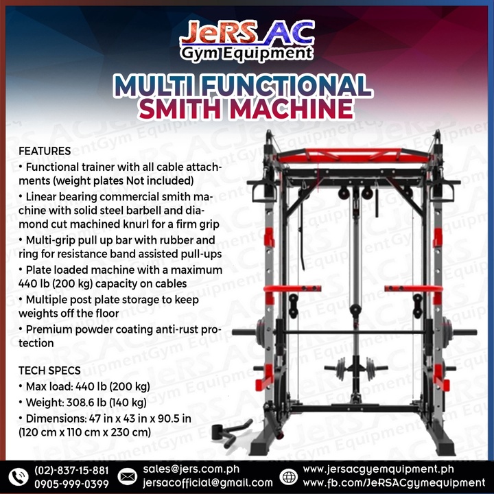 Multi-Functional Smith Machine at 45000.00 from Quezon City ...