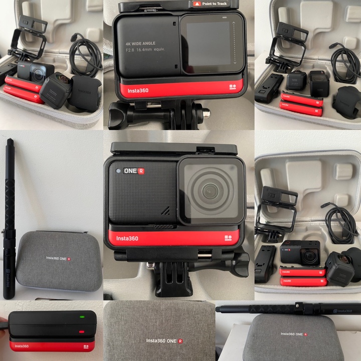 insta360 ONE R Twin Edition – 4K Action Camera & 5.7K 360 Camera with ...