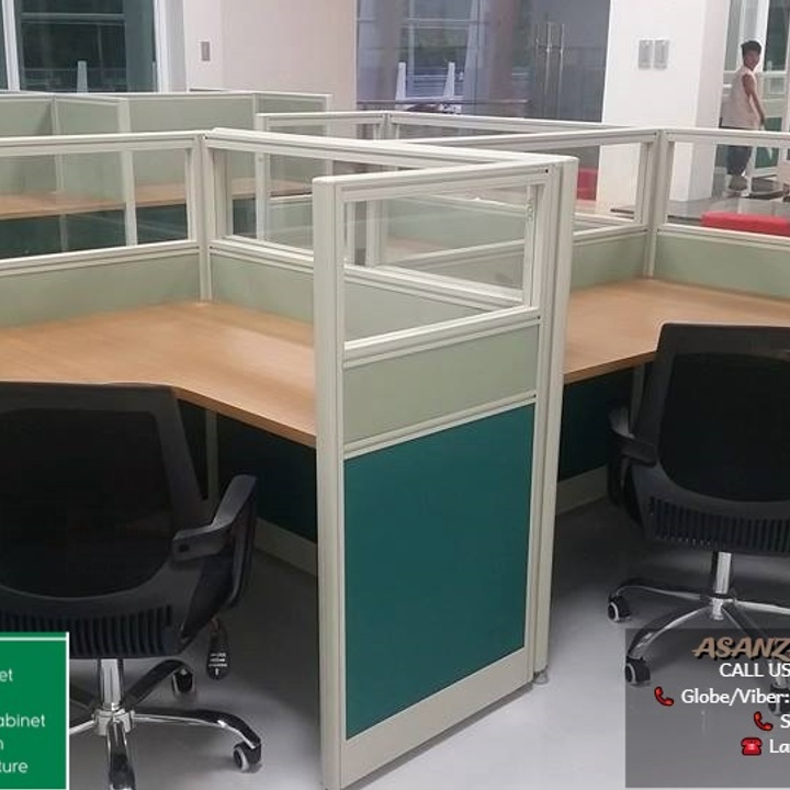 Customized L-Shaped Desk Workstation | Office Partition | Factory Price ...