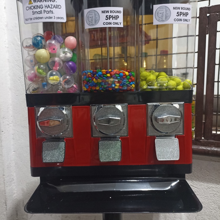 TRIPLE HEAD CANDY VENDING MACHINE at 11000.00 from City of Caloocan ...