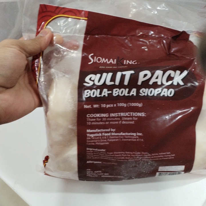 Siomai sulit pack 40 pcs. at 160.00 from City of Pasig. | LookingFour Buy & Sell Online