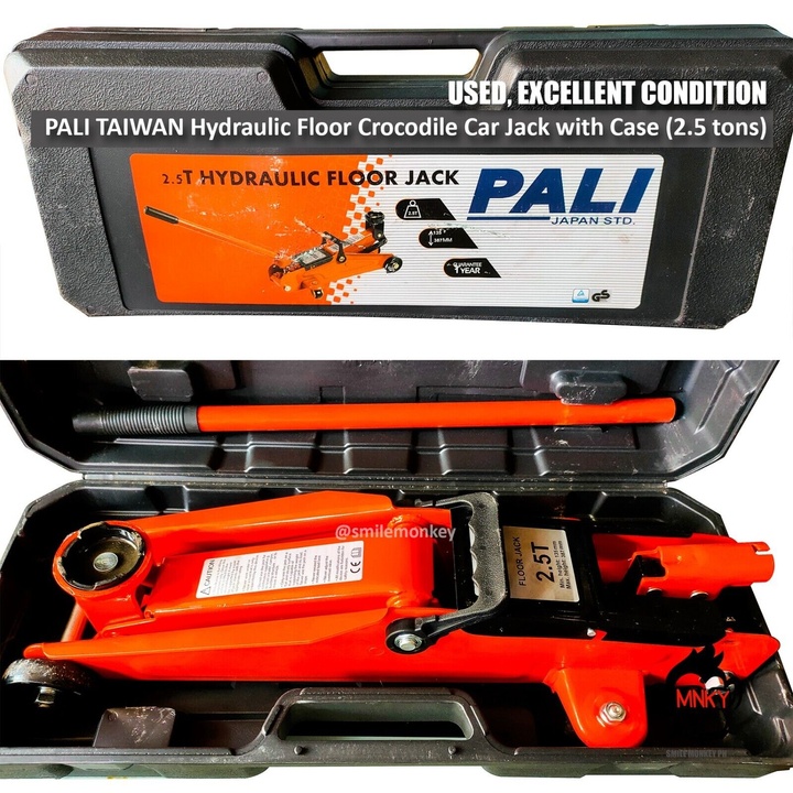[USED] Heavy Duty PALI TAIWAN Hydraulic Floor Crocodile Car Jack with ...