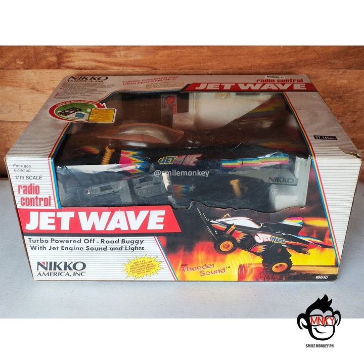 [VINTAGE RARE COLLECTOR'S] Nikko America 1992 Jet Wave RC Turbo Powered Off-Road at 90000.00 ...