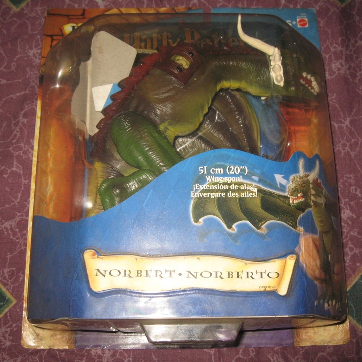 Vintage Harry Potter Norbert Deluxe Creature Collection Movie Figure at ...