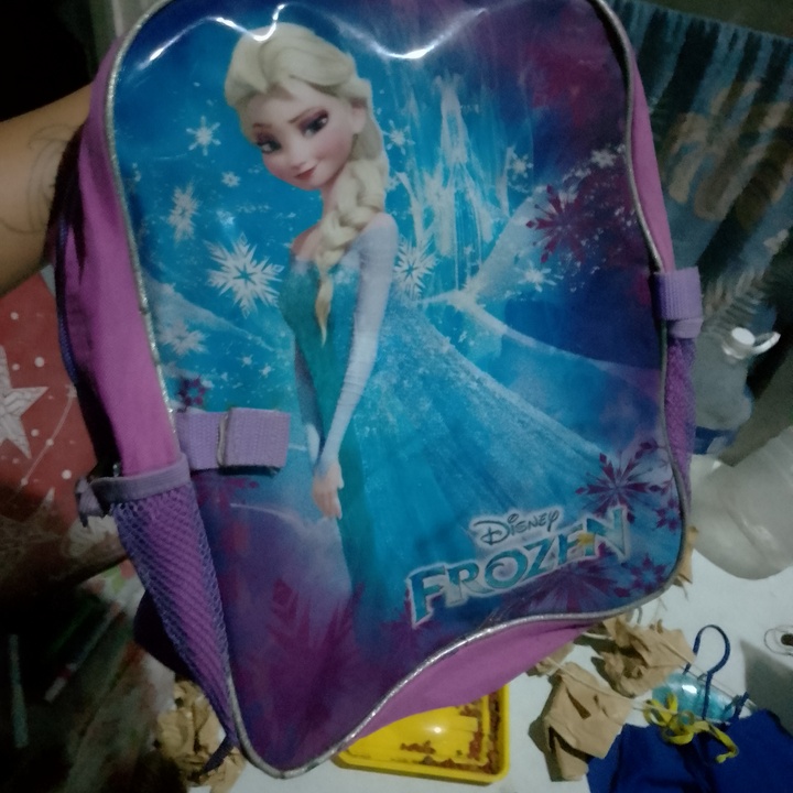 Frozen backpack at 300.00 from Quezon City. | LookingFour Buy & Sell Online