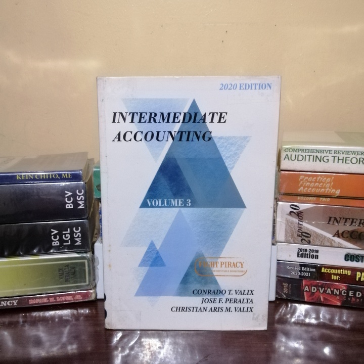 Intermediate Accounting Vol. 3 Valix 2020 Edition at 273.00 from City ... Intermediate Accounting Vol. 3 Valix 2020 Edition at 273.00 from City ...