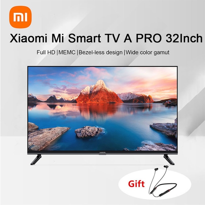 Xiaomi Mi Smart TV A PRO 32 inches Android TV | FULL HD 69Hz Display | Supports Dolby Audio ...