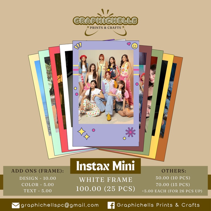 INSTAX MINI INSPIRED at 100.00 from Kalibo (Capital), Aklan ...
