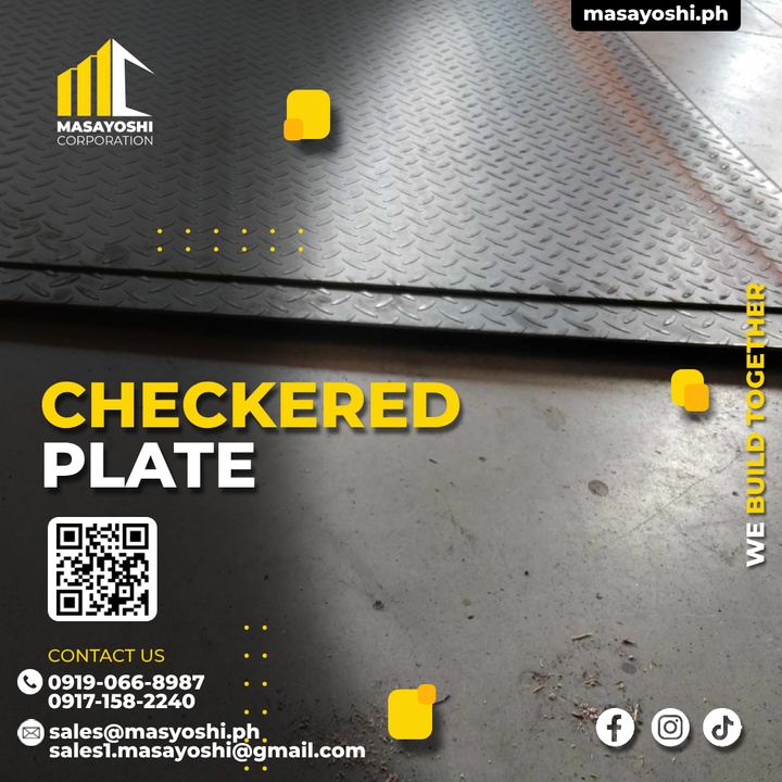 Checkered Plate | Checkered Plate 4x8 4mm | MS Plate | MS Plate | Plain ...