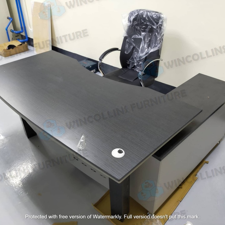 L-SHAPE EXECUTIVE TABLE at 18500.00 from City of Caloocan ...