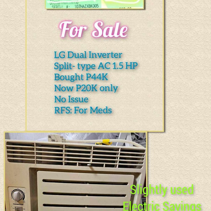 FREE HAWK BAG FOR SLIGHTLY USED DUAL INVERTER SAMSUNG SPLIT TYPE AIRCON ...