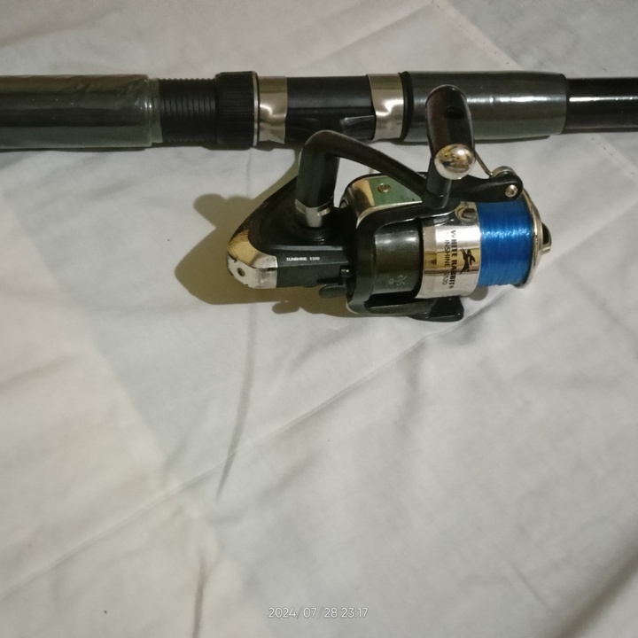 White Rabbit Fishing Rod made in Korea.Korea. Great for beginners ...