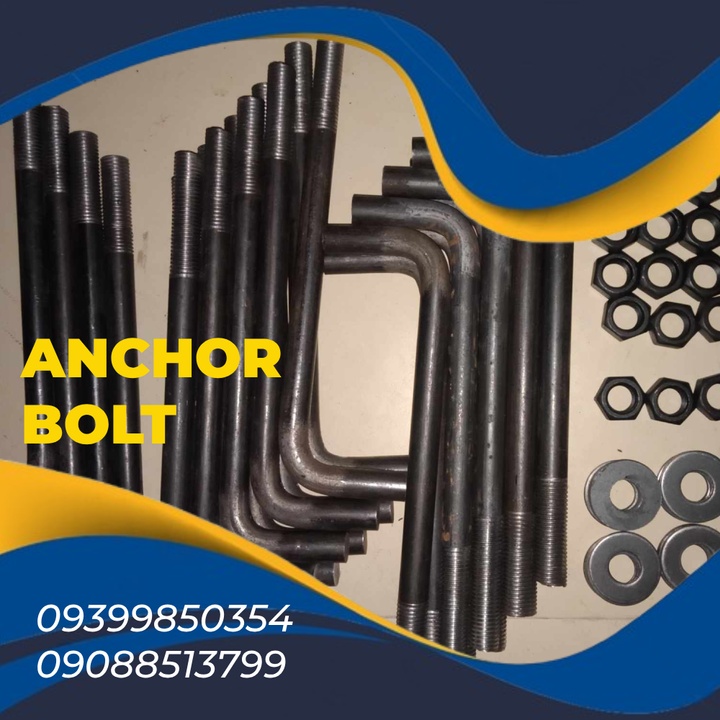 Anchor Bolt| Round Bar | MS Plate | RSC Pipe | Shafting | Swivel Clamp ...