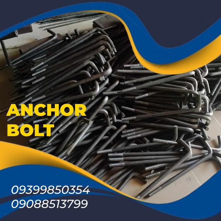 Anchor Bolt| Round Bar | MS Plate | RSC Pipe | Shafting | Swivel Clamp | PVC Pipes | 16 at 269. ...