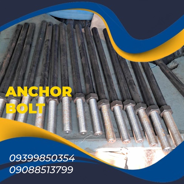 Anchor Bolt| Round Bar | MS Plate | RSC Pipe | Shafting | Swivel Clamp | PVC Pipes | 19 at 359. ...