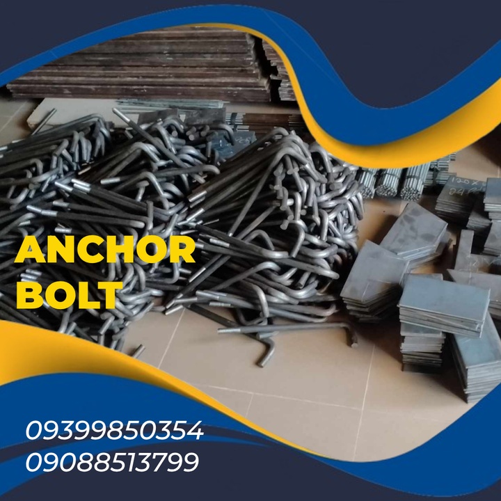 Anchor Bolt| Round Bar | MS Plate | RSC Pipe | Shafting | Swivel Clamp | PVC Pipes | 20 at 379. ...