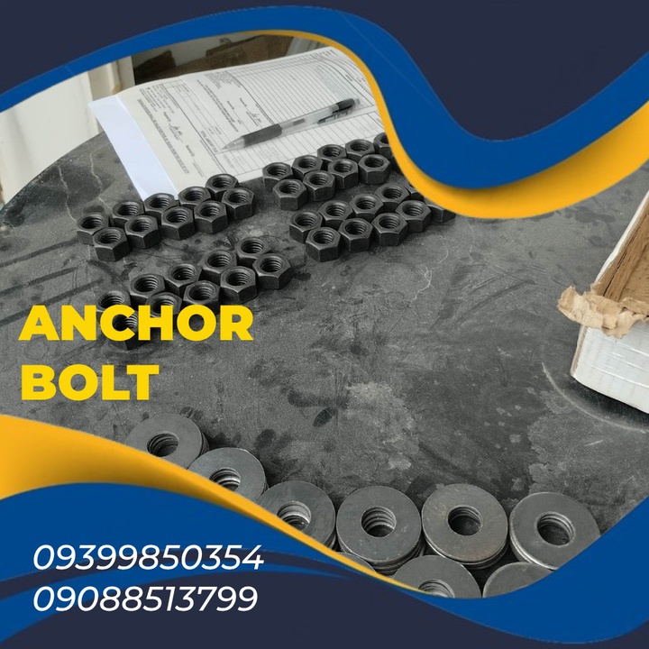 Anchor Bolt| Round Bar | MS Plate | RSC Pipe | Shafting | Swivel Clamp | PVC Pipes | 27 at 319. ...