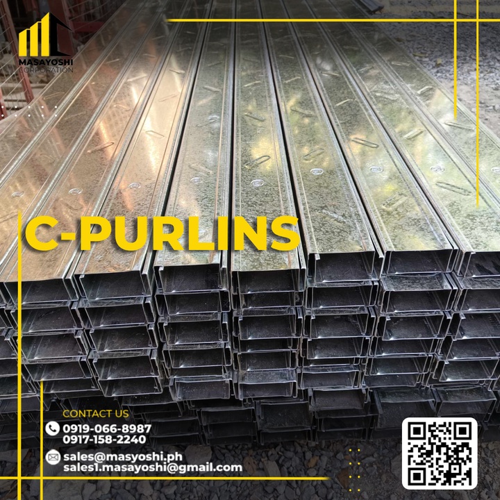 C-Purlins| Round Bar | MS Plate | RSC Pipe | Shafting | Swivel Clamp | Plywood | 1 at 265.00 ...