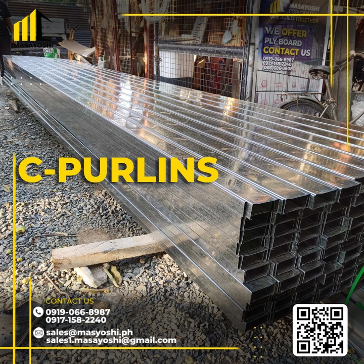 C-Purlins| Round Bar | MS Plate | RSC Pipe | Shafting | Swivel Clamp | Plywood | 13 at 265.00 ...