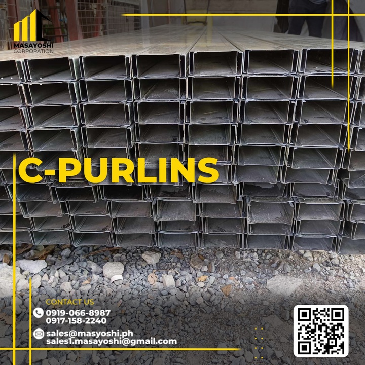 C-Purlins| Round Bar | MS Plate | RSC Pipe | Shafting | Swivel Clamp | Plywood | 15 at 265.00 ...