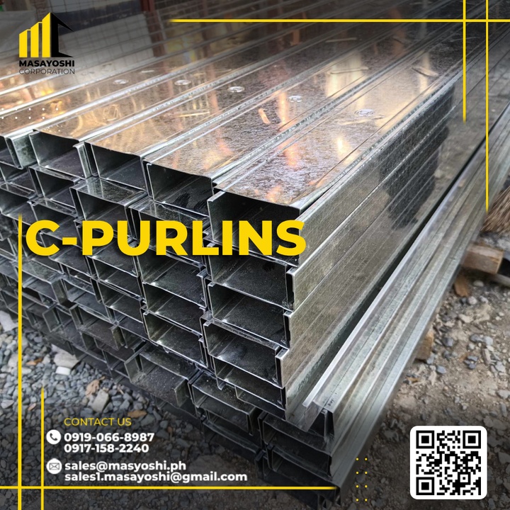 C-Purlins| Round Bar | MS Plate | RSC Pipe | Shafting | Swivel Clamp | Plywood | 16 at 365.00 ...