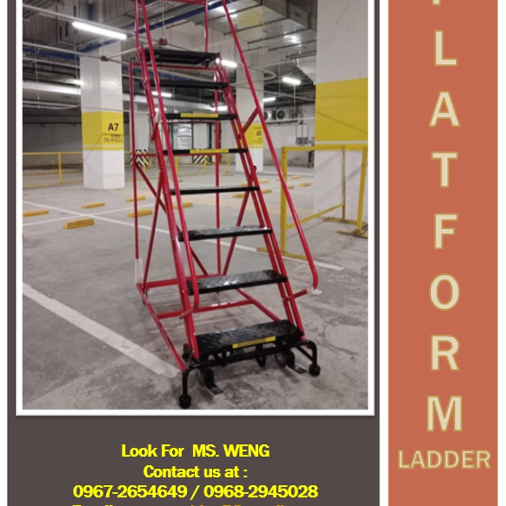 PLATFORM ROLLING LADDER at 20000.00 from City of Manila. | LookingFour ...